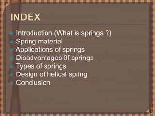 Design of Helical Spring | PPTX