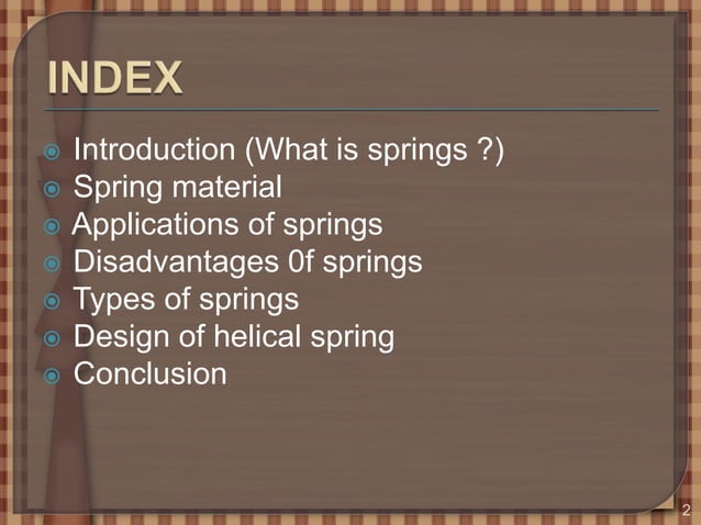 Design of Helical Spring | PPTX | Physics | Science