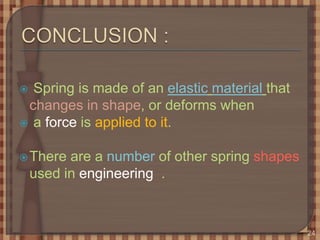 Design of Helical Spring | PPTX