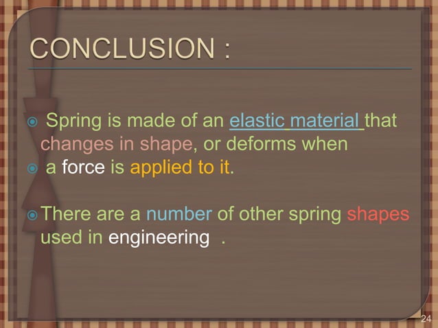 Design of Helical Spring | PPTX | Physics | Science