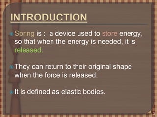Design of Helical Spring | PPTX