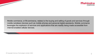 What is M-commerce | PPT