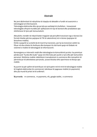 M-commerce and M-payments - Shqip | PDF