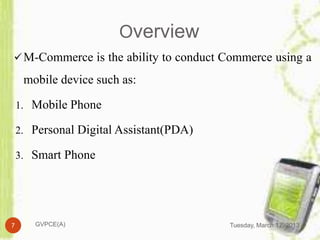 M commerce ppt | PPTX