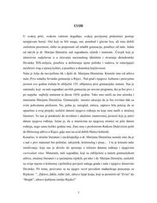 M.Derencin Esej | DOC