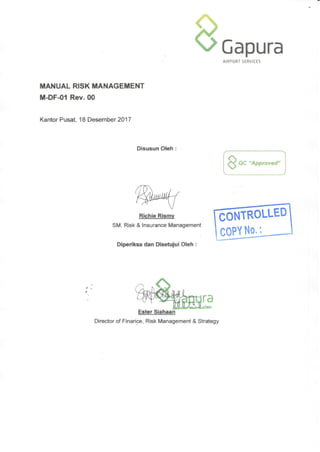 M df-01-manual-risk-management-rev.-00-copy-controlled | PDF