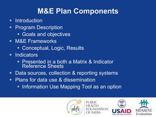 Mornitoring and Evaluation Plans.Understanding Data | PPTX