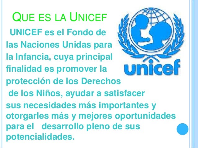 Unicef Significado