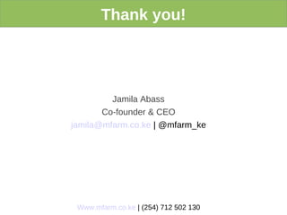 Perspective from MFarm | PPT