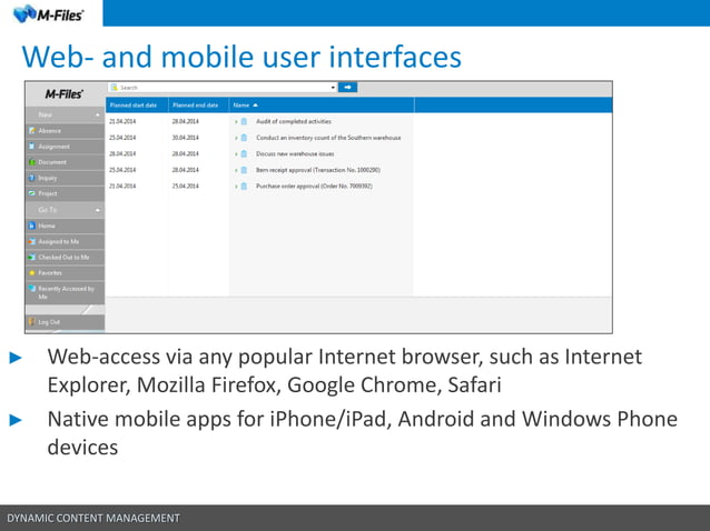 Streamlining Contract Management with M-Files | PPT