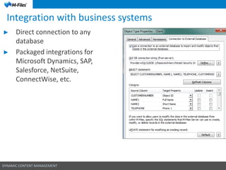 Streamlining Contract Management with M-Files | PPT