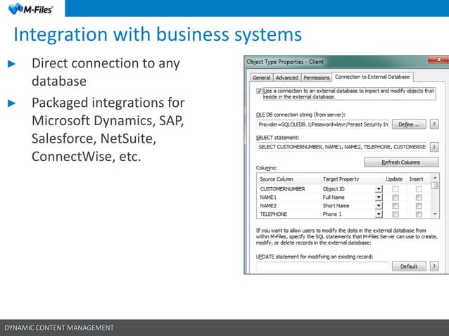 Streamlining Contract Management with M-Files | PPT