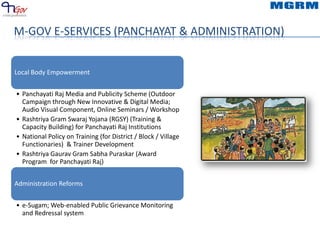 M-Governance | MGRM Net Limited | PPT