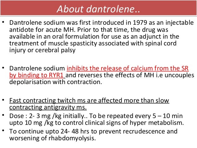 malignant hyperthermia