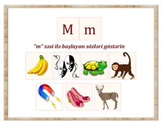 M hərfi | PDF