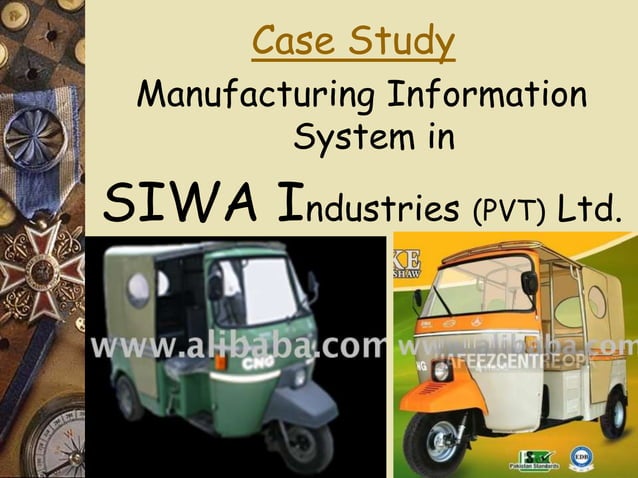 Management Information System: Manufacturing Information System | PPT