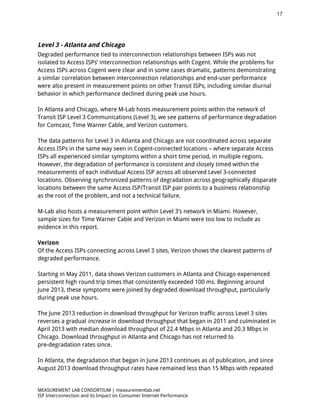 M-Lab Study of ISP Interconnection | PDF | Internet Service Providers ...