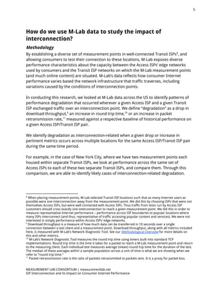 M-Lab Study of ISP Interconnection | PDF | Internet Service Providers ...