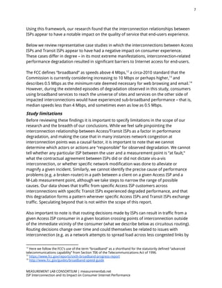M-Lab Study of ISP Interconnection | PDF | Internet Service Providers | Home Utilities