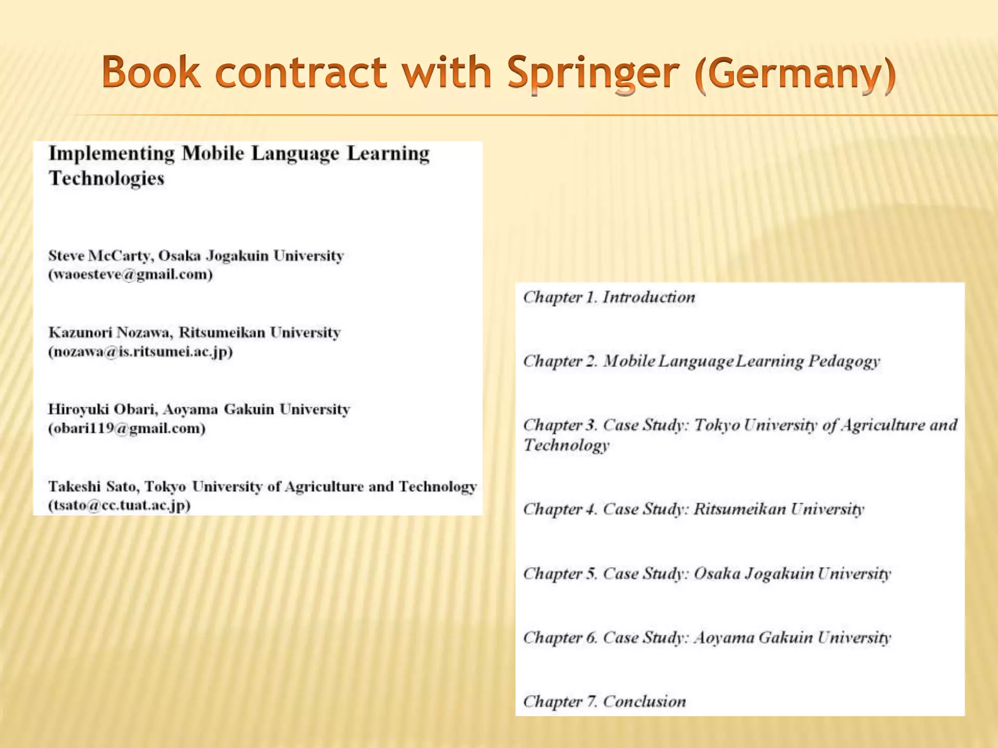 The Mobile Language Learning Field | PPTX