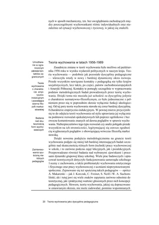 Teoria wychowania w zarysie (1) | PDF