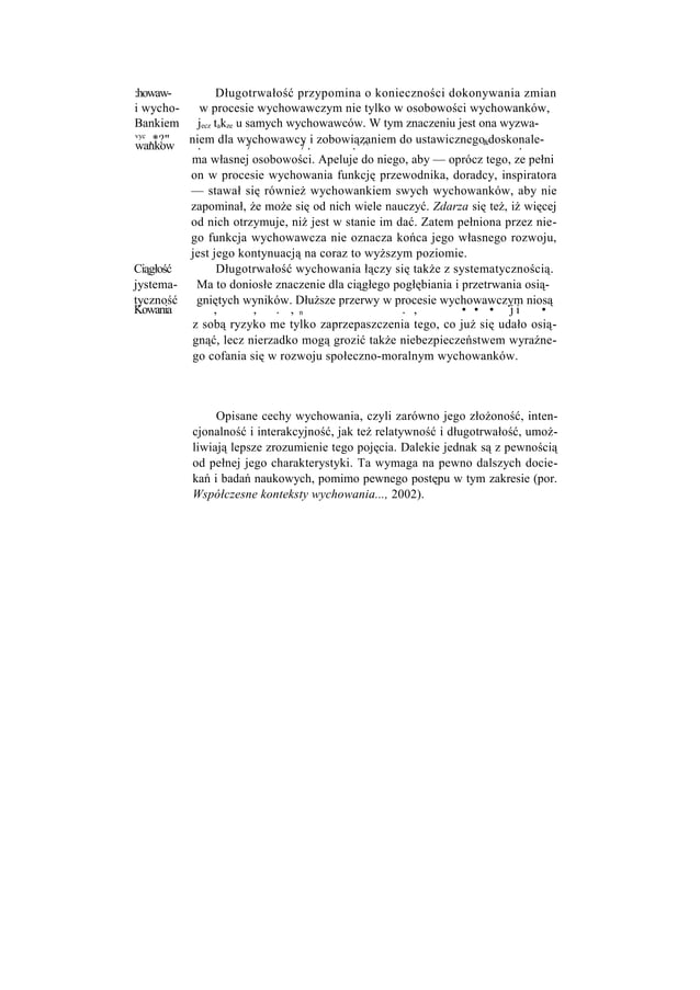 Teoria wychowania w zarysie (2) | PDF