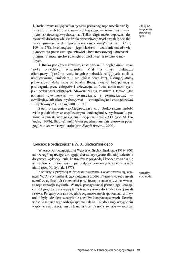 Teoria wychowania w zarysie (3) | PDF