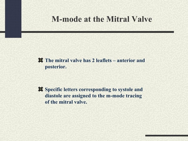 M mode echocardiography | PPT | Heart and Cardiovascular Diseases ...