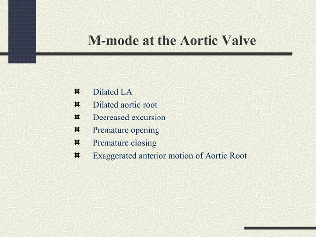 M mode echocardiography | PPT | Heart and Cardiovascular Diseases ...