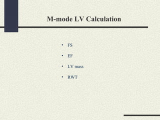 M mode echocardiography | PPT