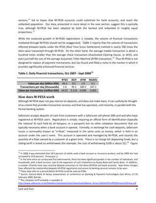 M pesa | PDF