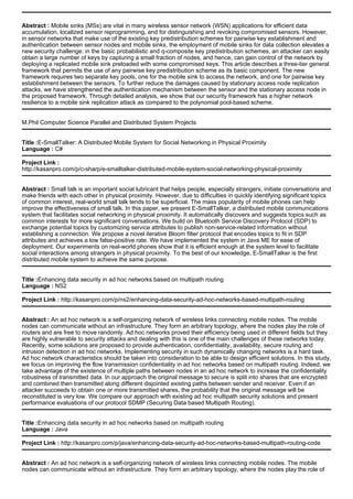 M phil-computer-science-parallel-and-distributed-system-projects | PDF ...