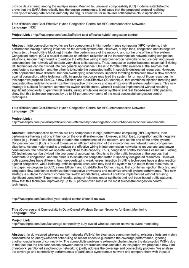 M phil-computer-science-parallel-and-distributed-system-projects | PDF | Internet of Things ...