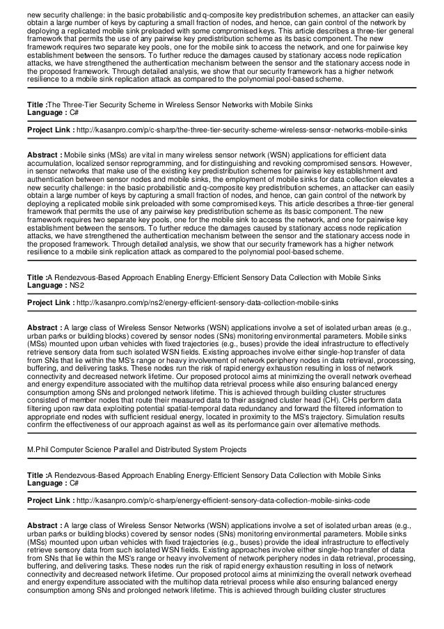 M phil-computer-science-parallel-and-distributed-system-projects