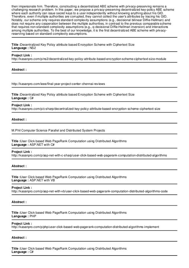 M phil-computer-science-parallel-and-distributed-system-projects