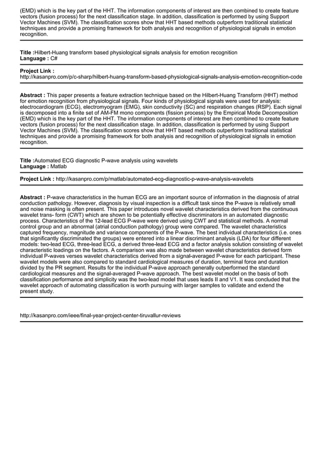 M phil-computer-science-pattern-recognition-projects | PDF | Search | Internet
