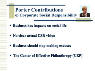 M Porter Presentation Draft | PPT