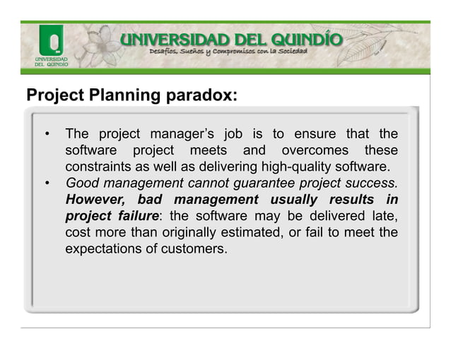Project Planning in Software Engineering | PDF | Civil Engineering ...