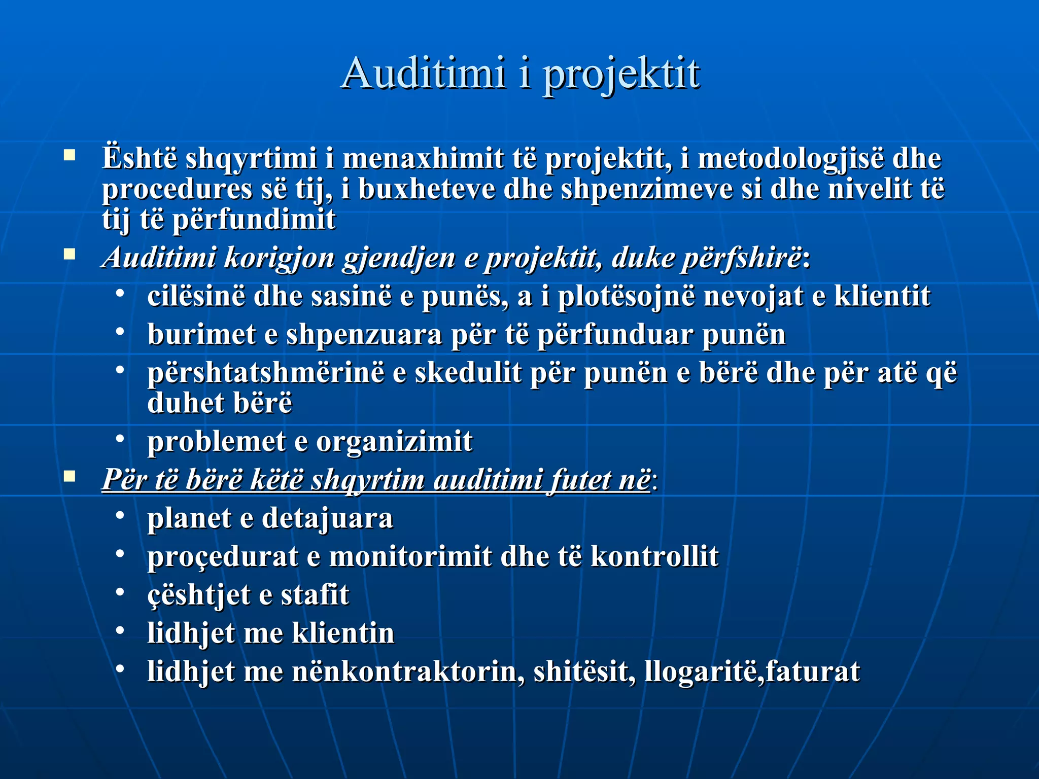 Menaxhim i projekteve java-12-13 | PPT