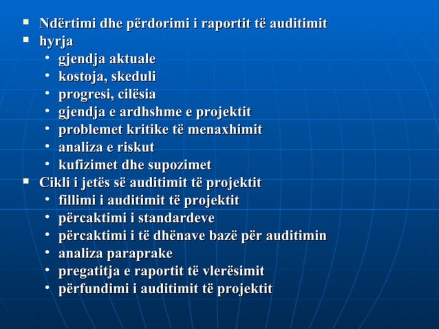 Menaxhim i projekteve java-12-13 | PPT