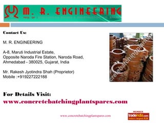 M. R. Engineering | PPT | Civil Engineering Industry | Industries
