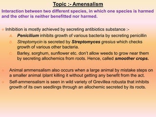 M.r.tripathi (biology xii populaiton interction) | PPT