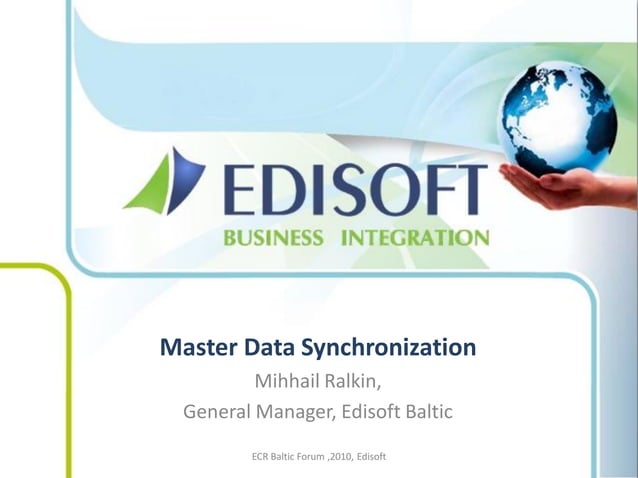 M.ralkin master data_synchronization | PPT