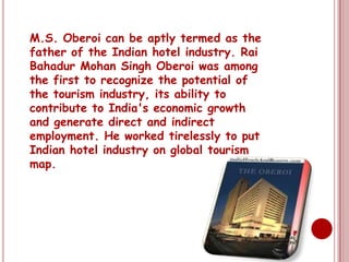 M S Oberoi | PPTX