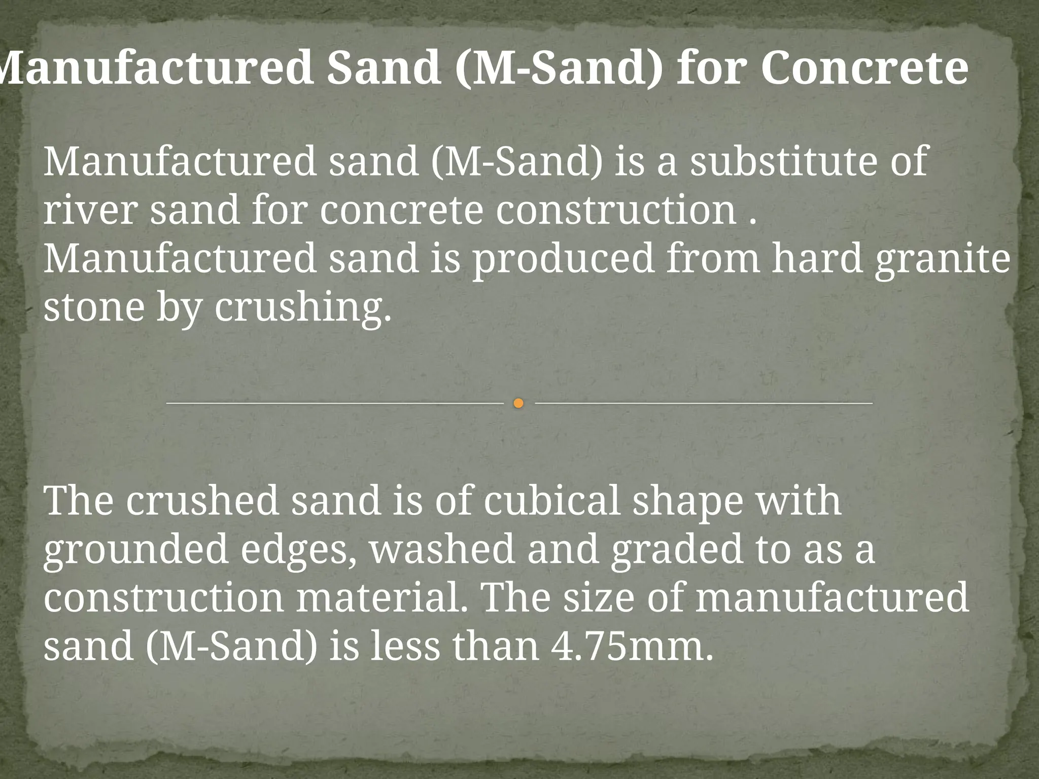 M-Sand final difference between river sand and M sand.pptx