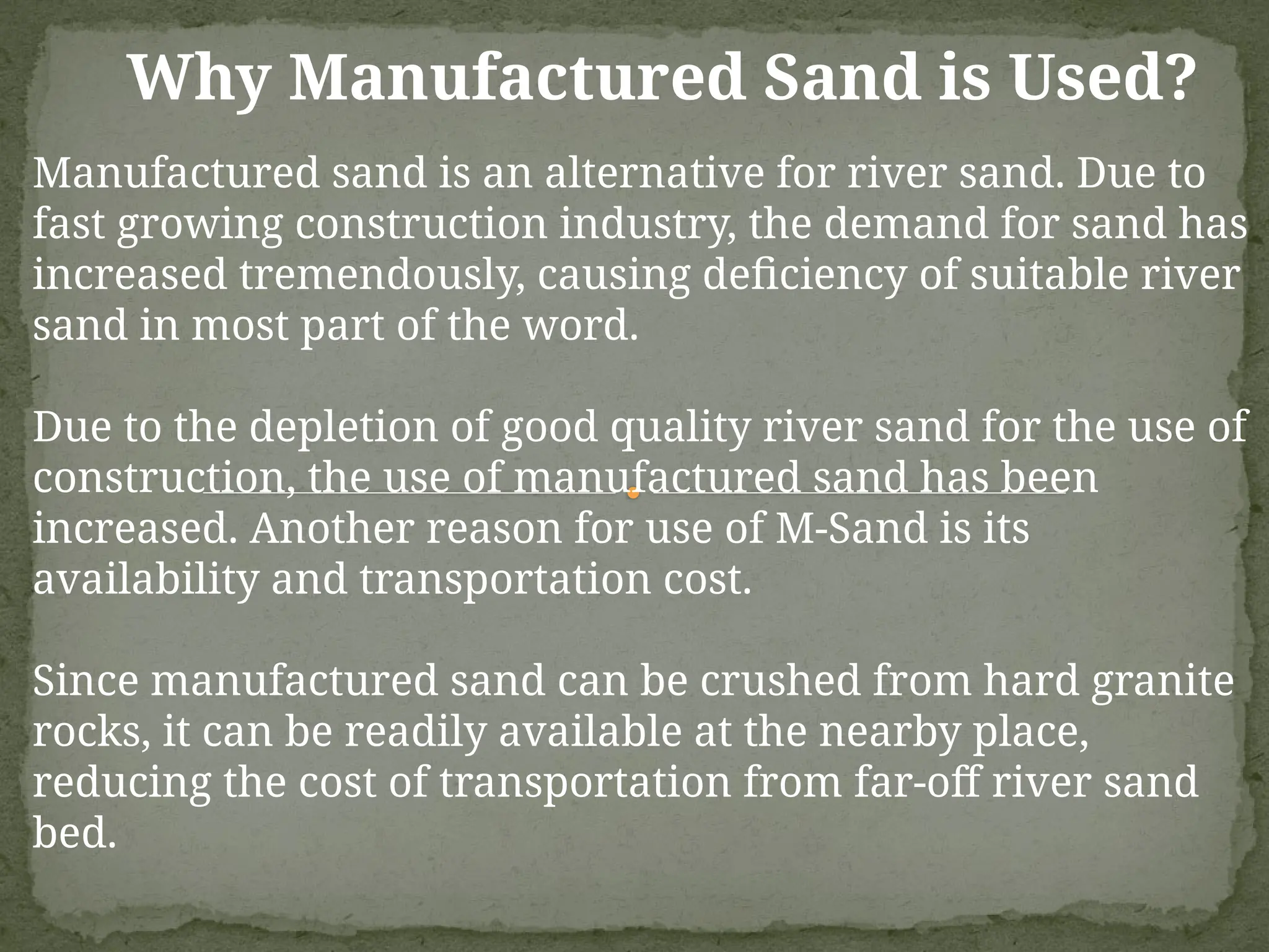 M-Sand final difference between river sand and M sand.pptx