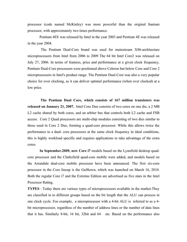 M.sc I-sem-8086 notes | PDF