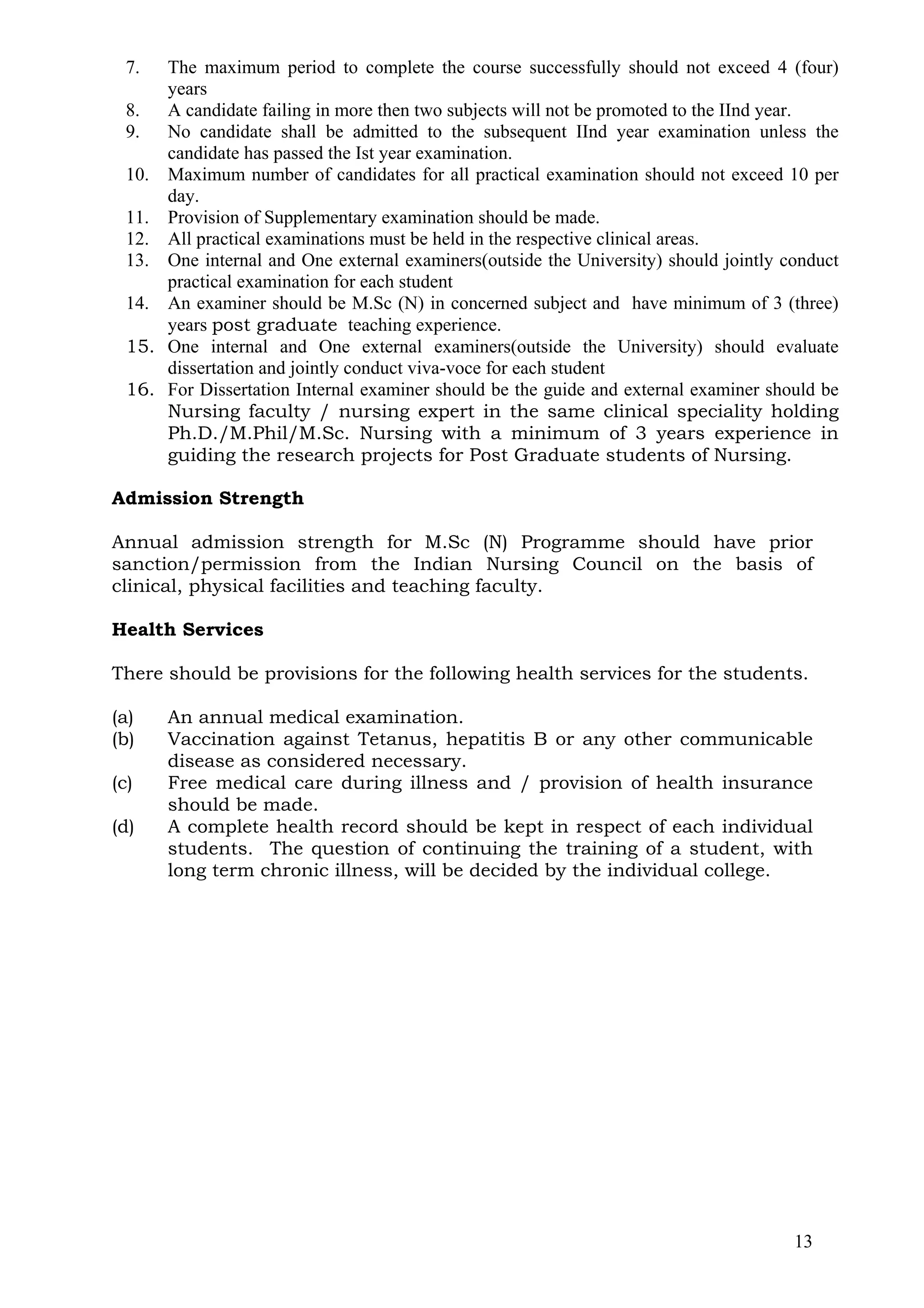 M.sc. nursing-syllabus | PDF