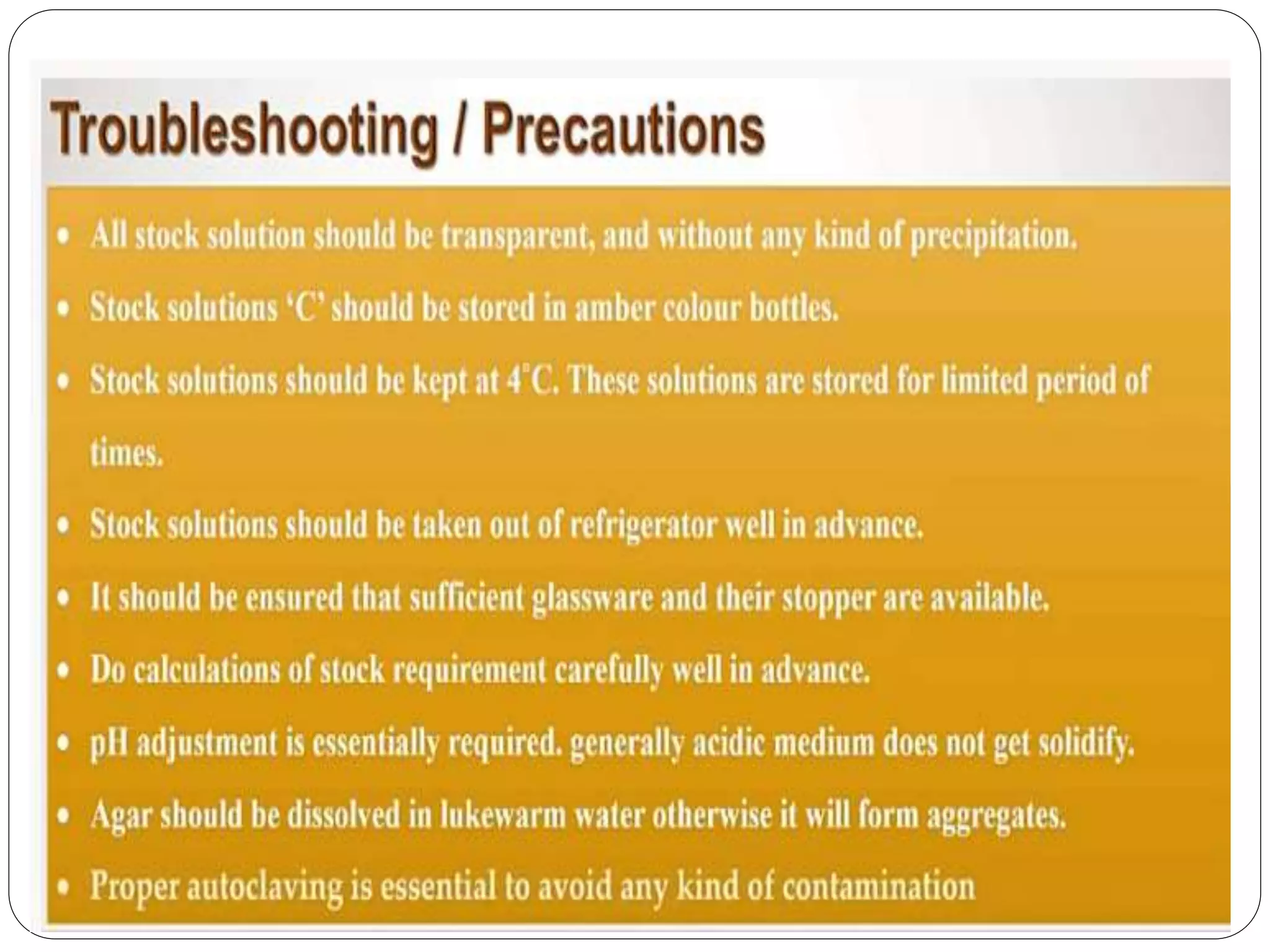M S Medium Preparation | PPTX