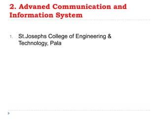 M tech courses in ece department by ajal | PPSX | Computer Software and Applications | Computing